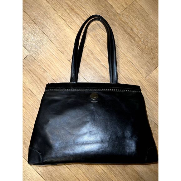 Lodis | Bags | Lodis Saratoga Thelma Work Black Leather Rfid Lap Top ...